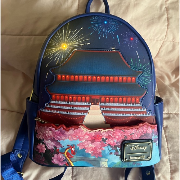 Loungefly | Bags | Mulan Light Up Loungefly Backpack | Poshmark
